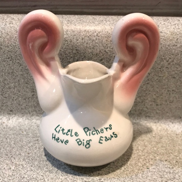 Vintage | Accents | Little Pitchers Have Big Ears Petite Vase | Poshmark